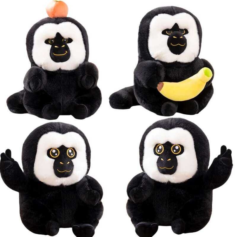 A Cartoon 25/35Cm Monkey Plush . Fruit Soft Pillow Stuffed Animal ...