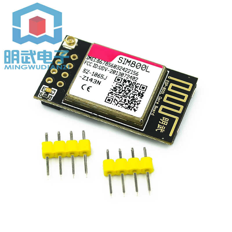 SIM800L GPRS GSM module micro SIM card core board four frequency TTL serial port ESP8266 ESP32 ...