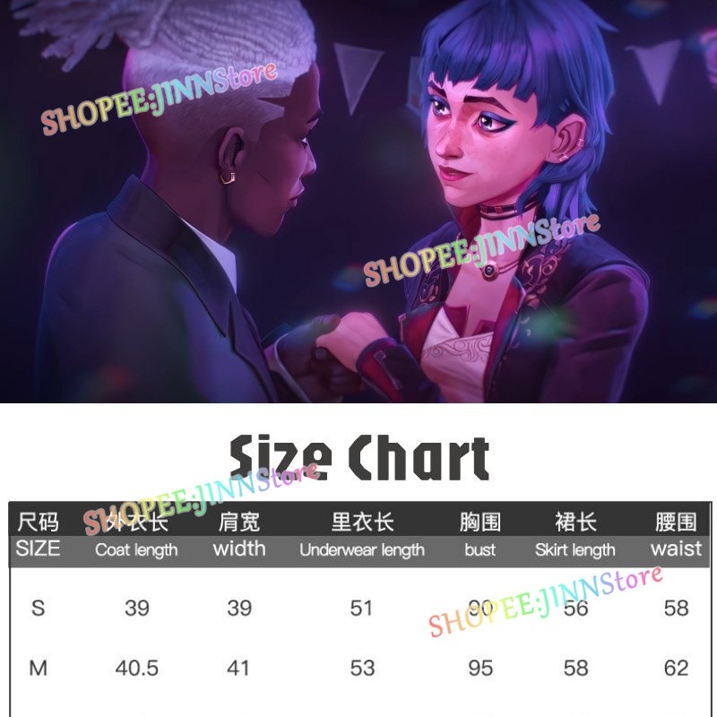 - JINN - League of Legends x Arcane Season 2 Cosplay Outfit Arcane JINX ...