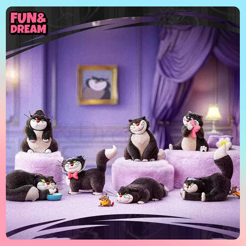 52 Toys The tos Anime Figure The Mischievous Cat Lucifer Series Bd Box ...