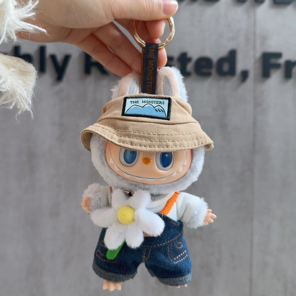 Popular Anime Figure Labubu Vinyl Plush Toys Backpack Pendant Doll ...