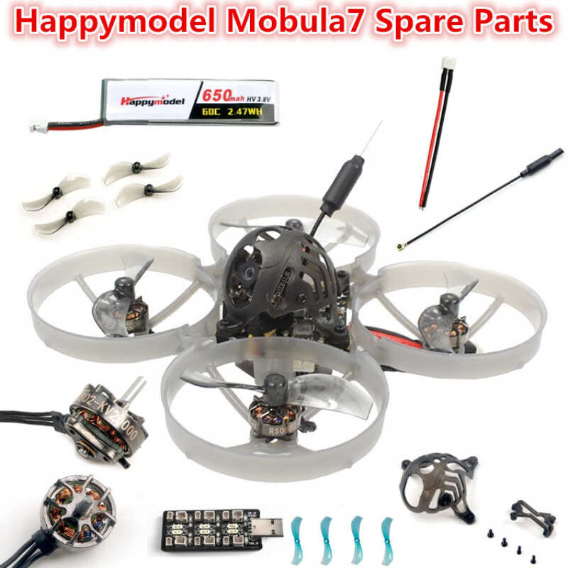Mobula 3 Be Happymodel 7 1S 75Mm Crossing Hine Quadcopter Pare Parts ...