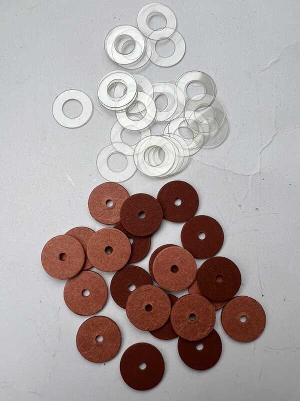 Insulation gasket, circular gasket, red transparent, two new types of ...