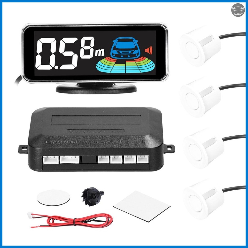 [CARM] Car Parking Sensor Rear Reversing Radars System with 4 Parking ...