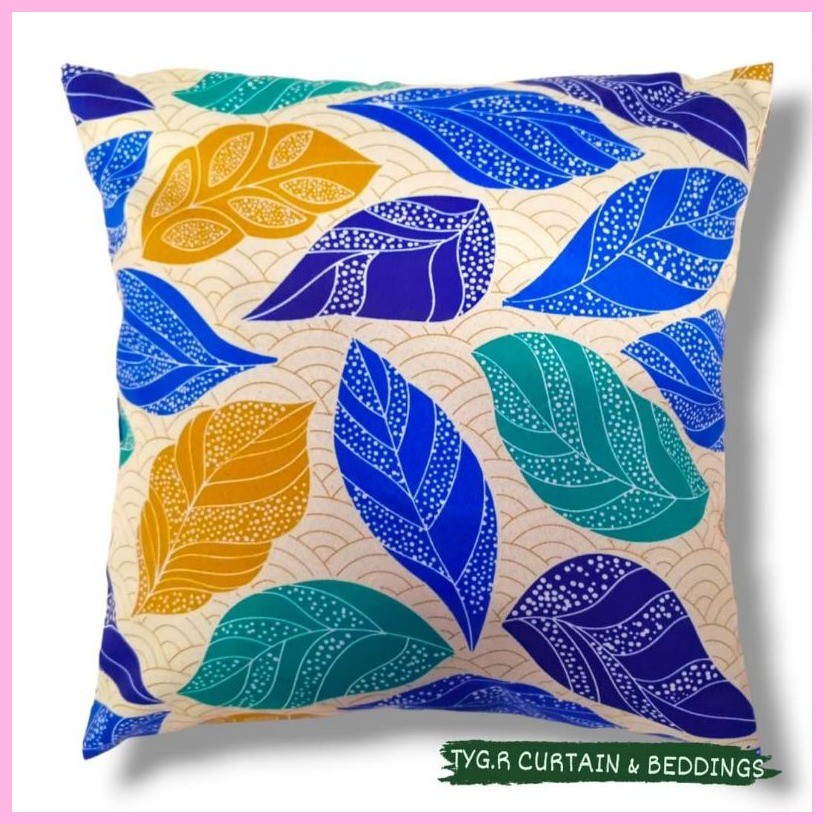 MOIRA DESIGN THROW PILLOW CASE 16x16 HIDE ZIPPER | Shopee Philippines