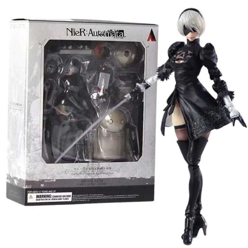 A Anime Nier Automata 2B Action Figure PA 2B No.2 Type B Yorha Figuras ...