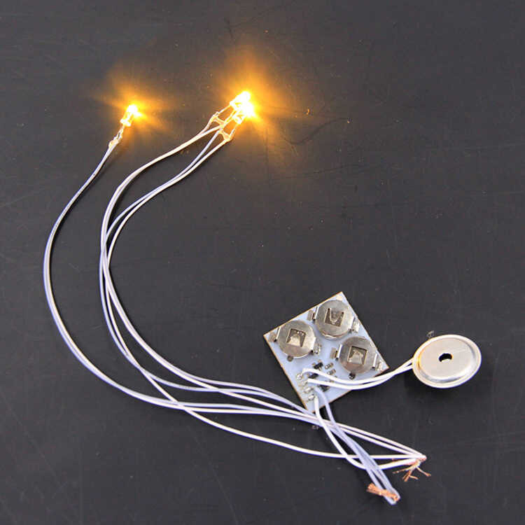 New LED voice controlled sensing electronic movement AG13 button ...