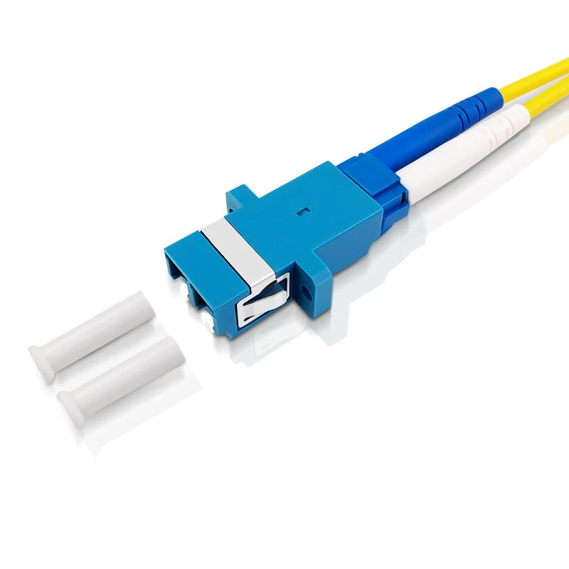 50Pcs LC UPC Duplex single-mode Fiber optic Adapter LC APC Optical ...
