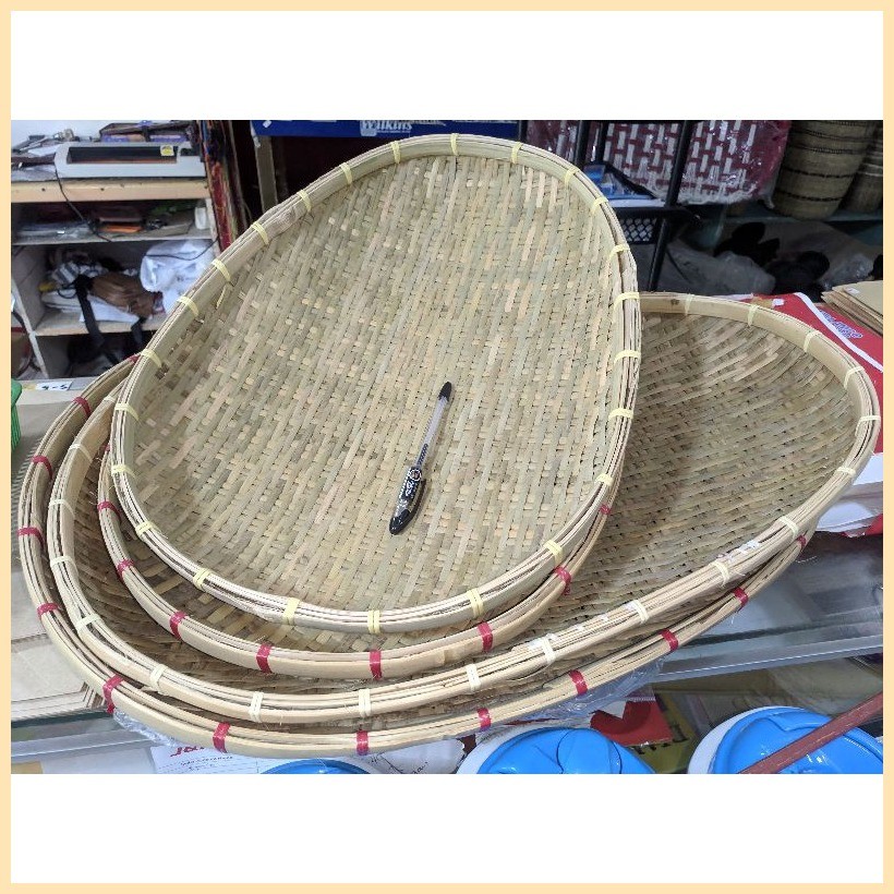 Traditional Rice Winnowing / Nigo Made in Thin Bamboo and Nito or ...