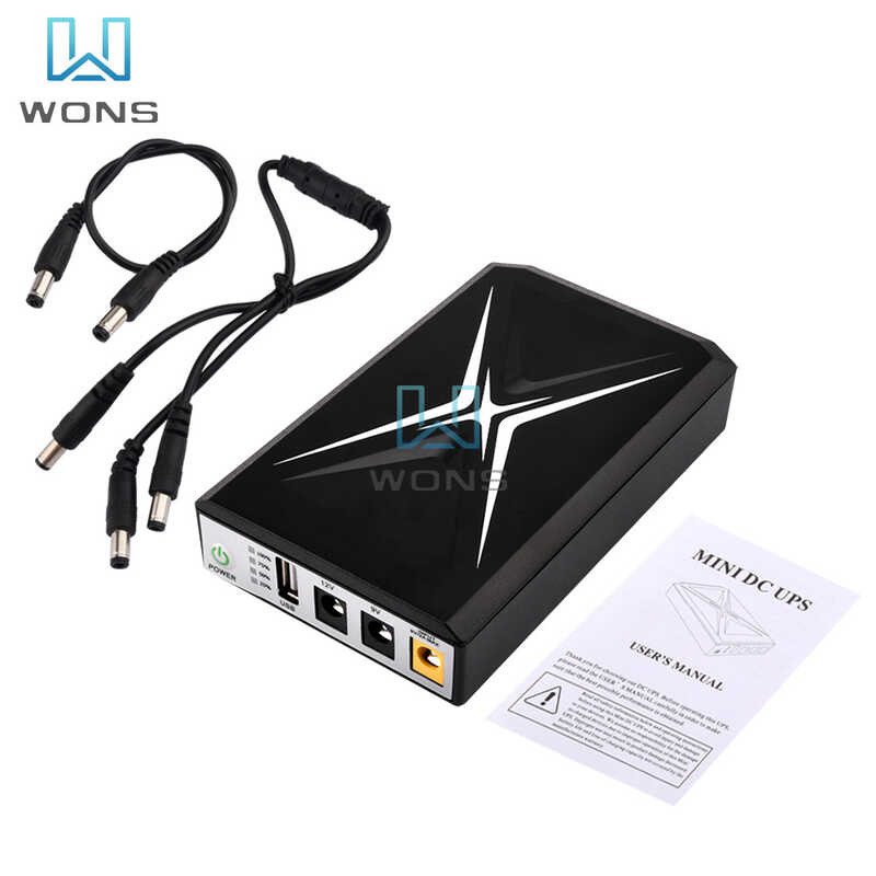 Hindi 10400Mah Mapigil Na Ply Mini Battery Backup Para Sa Security Wifi ...