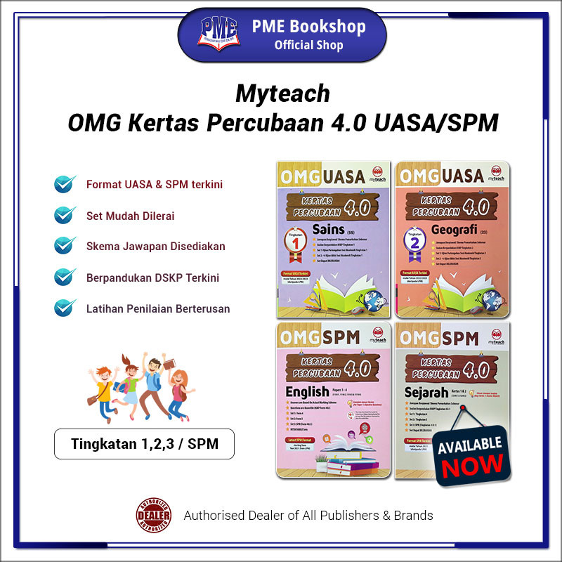 【PME Bookshop】 Myteach: OMG Book Trial Paper Trial Paper 4.0 UASA Form ...
