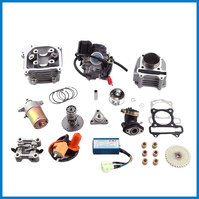 SuWGY6 50/60/80cc upgrade GY6 100cc QMB139 4 STROKE bore 50MM CYLINDER ...