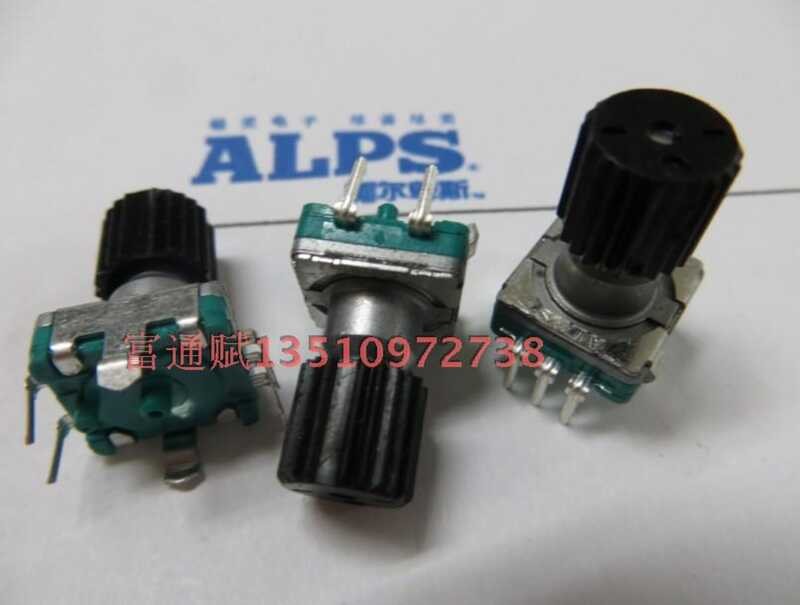 Japanese ALPS encoder switch 360 degree pulse EC11-30 bit car DVD encoder with switch | Shopee ...