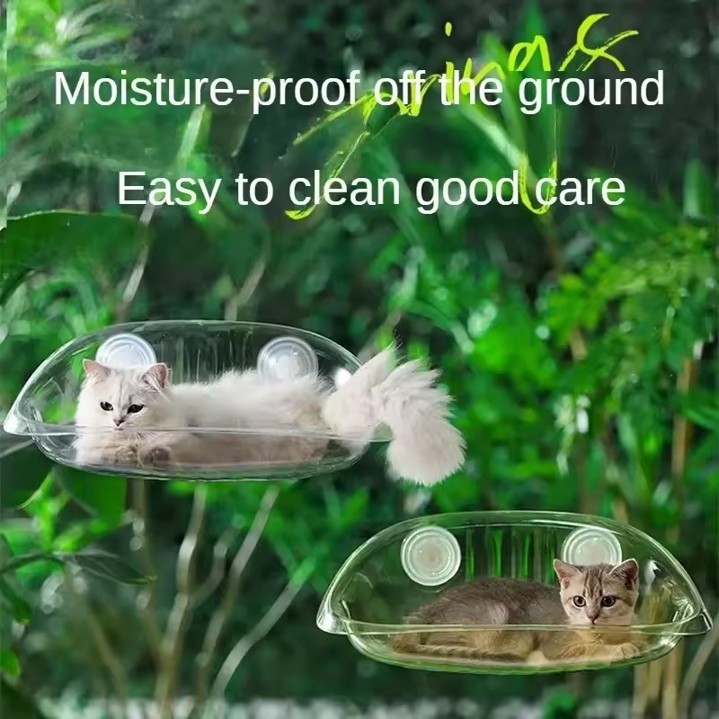 Space Capsule Cat Nest Bed Sleeping with Cat Toys Hammock Large Space ...