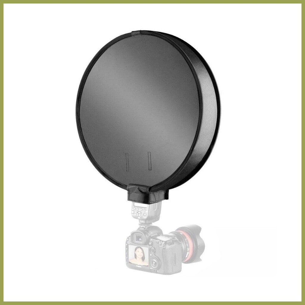 ↑ ☃ STUDIOMATE Circular Round Softbox for Flash Portable Mini - Camera ...