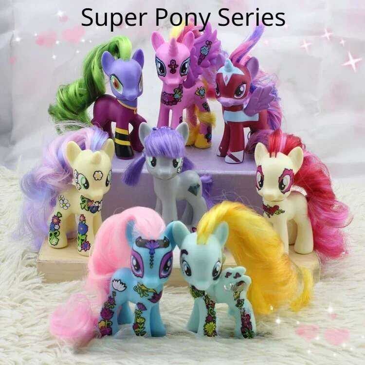 My Little Pony Villainous Singer Super Pony Series Applejack Rarity ...