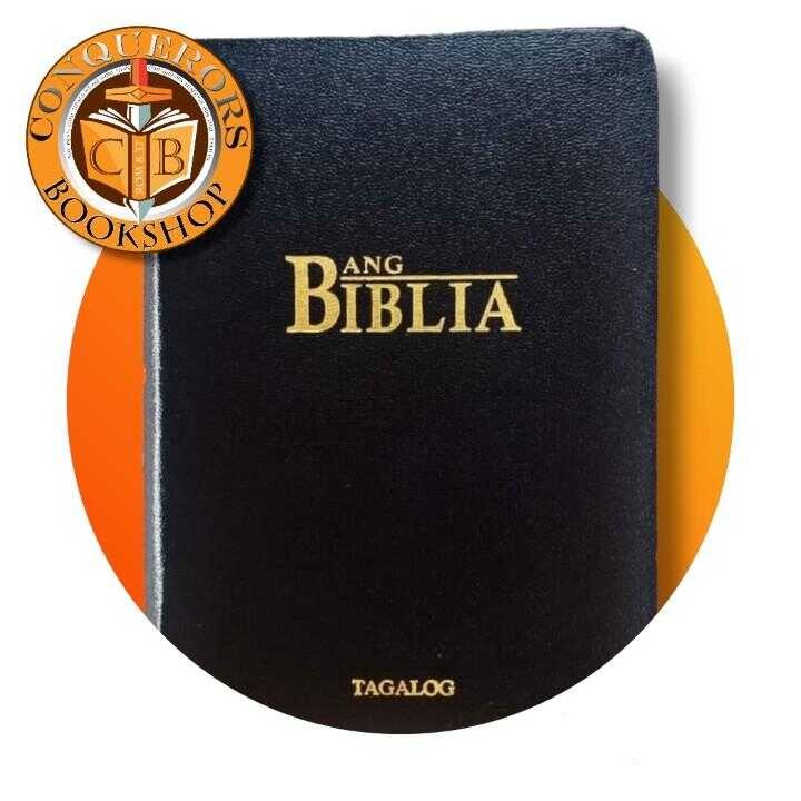 ANG BIBLIA TAGALOG COMPACT HOLY BIBLE HARD BOUND COVER WITH THUMB INDEX ...