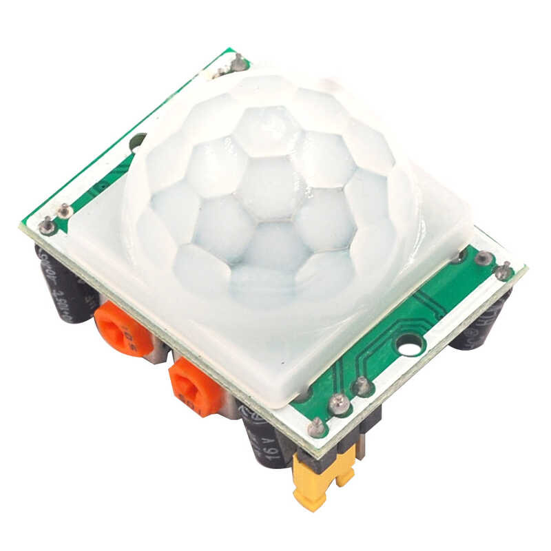 Schematic diagram of HC-SR501 human infrared sensing module ...