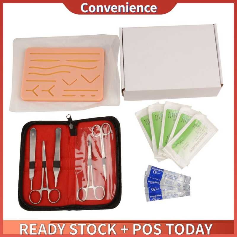 LY Suture Kit Surgical Silicone Suturing Pad Human Skin Model For ...