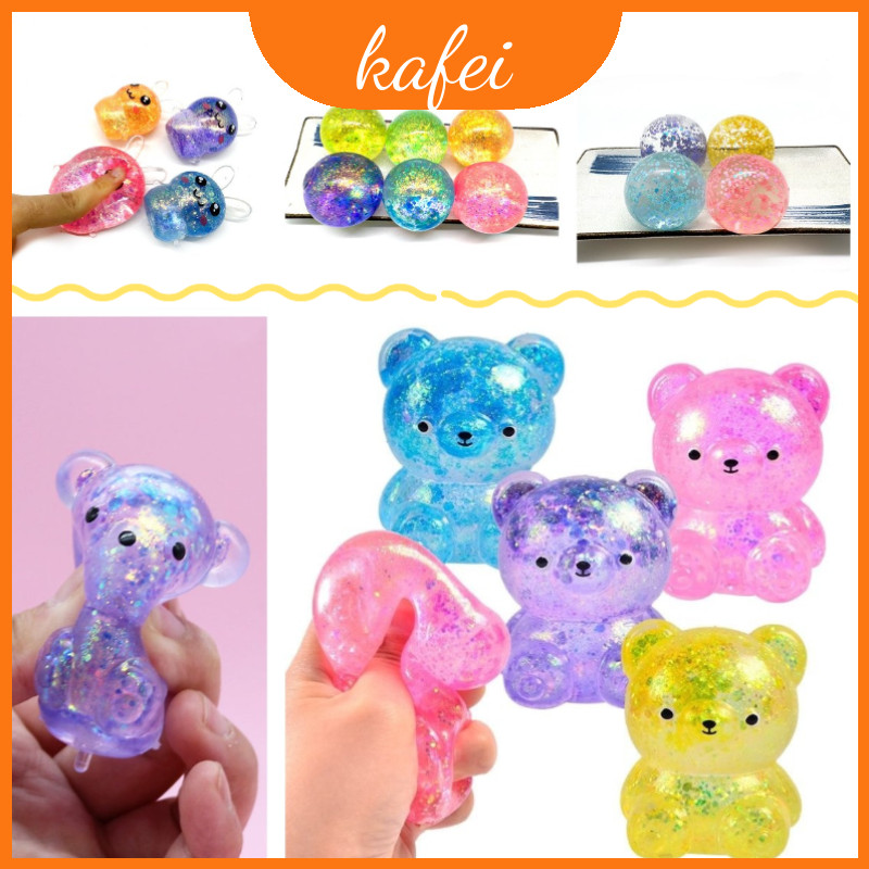 Aurora Teddy Popular Bear Malt Sugar Squeeze Toy For Visual Development ...