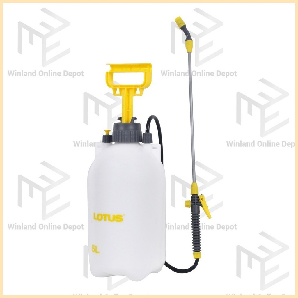 Lotus by Winland 5 Liters Shoulder Hand-Operated Garden Sprayer ...