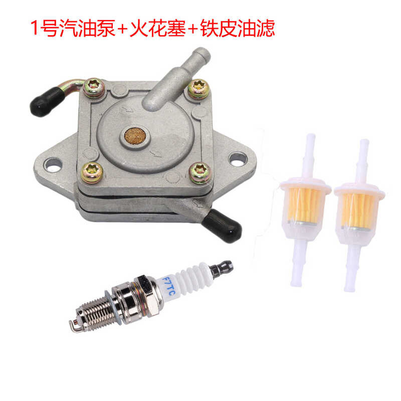 Beach Bike Gasoline Pump Fuel Pump Golf Cart Spark Plug Fuel Filter ...