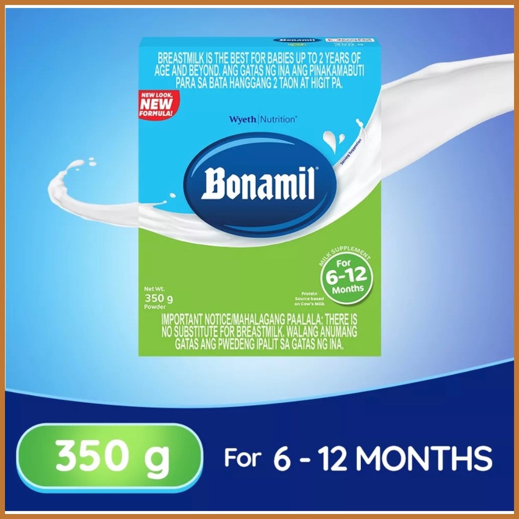 ♥ BONAMIL Stage 2 Milk Supplement for 6 to 12 Months 350g Box | Shopee ...