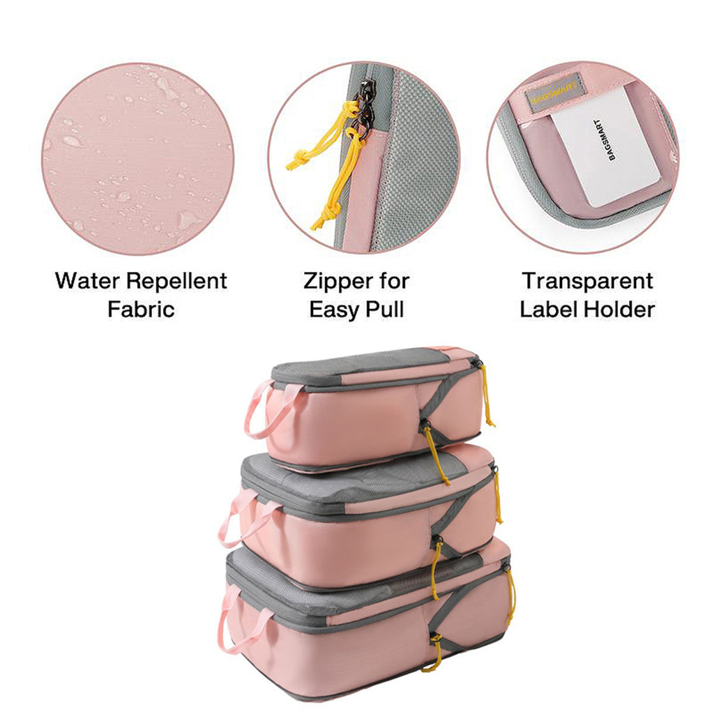 ⚡Local Spot⚡Compression Packing for Suitcases 6 Set Travel Organizer ...