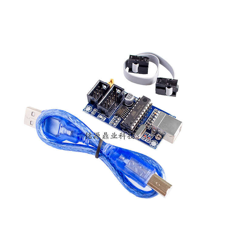 AVR microcontroller USB tiny ISP downloader download cable USB ...
