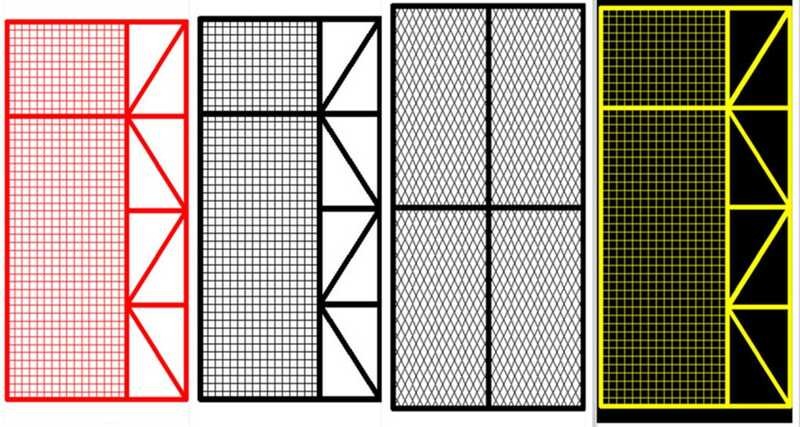 Diamond wire mesh with broken pieces for decorative partition walls ...