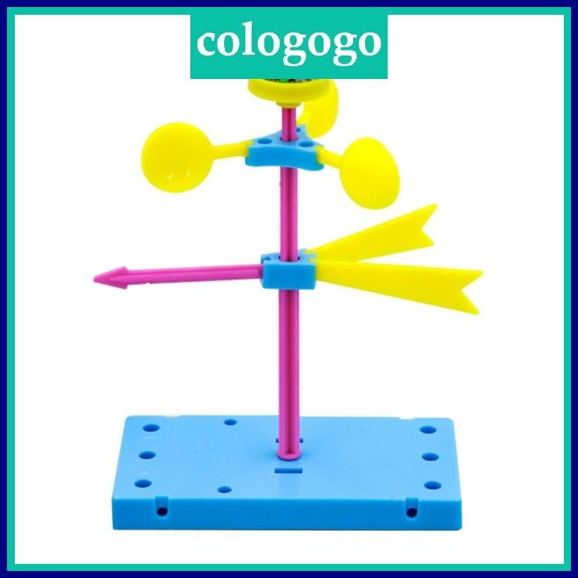 COLO Wind Vane Wind Kids Science Kit DIY Assembly Model Kids Scientific ...