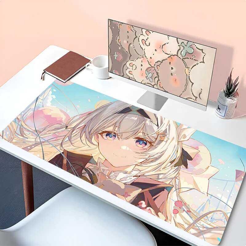 Firefly Honkai Star Rail Mouse Pad XXL Kawaii Pink Anime Girl Desk Mat ...