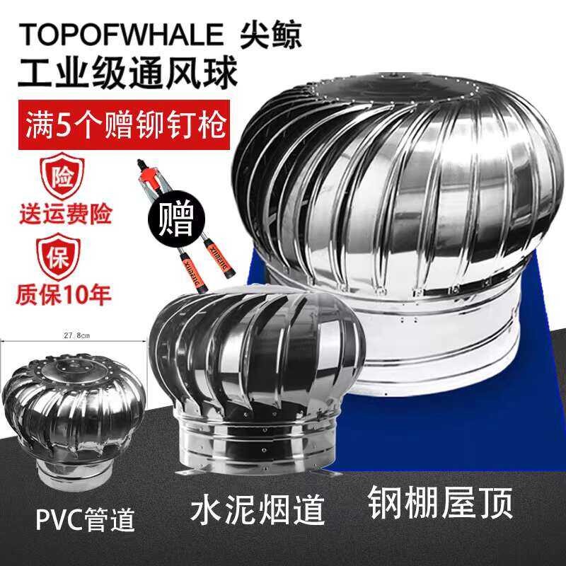 Solar Stainless Steel Finished Non-Power Wind Cap Factory Roof ...