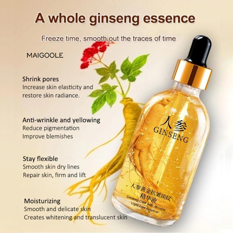 【Genuine Product】Ginseng serum Maigoole Gold Collagen Wrinkle Lift ...