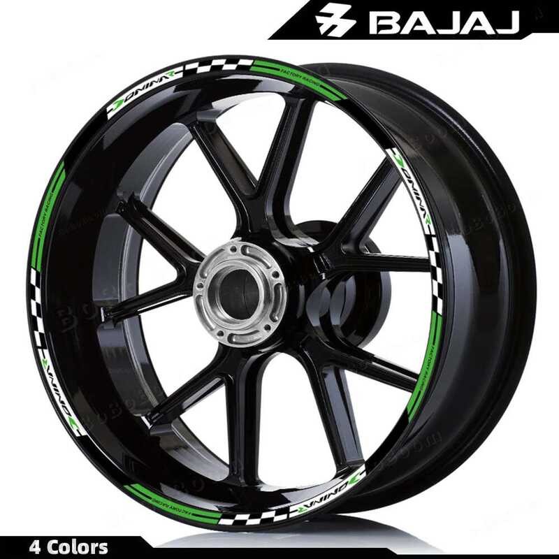 Tt Motorcycle Accessories Wheel Reflective Sticker 17 Inch Rim Decal ...