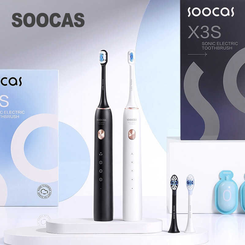 SOOCAS X3s Sonic Electric Toothbrush Ipx8 Waterproof 180 Days Battery ...