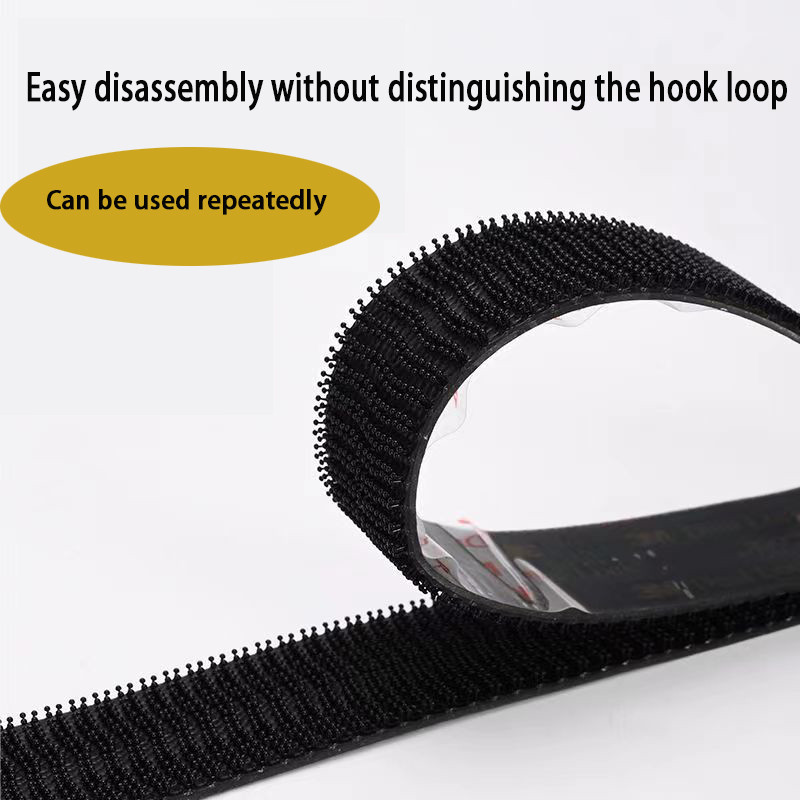 Hook And Loop Dual Lock SJ3550 Black And SJ 3560 Transparent Mushroom ...