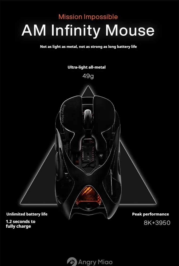 Angry miao AM Infinity Mouse Three mode E-sports game unlimited ...
