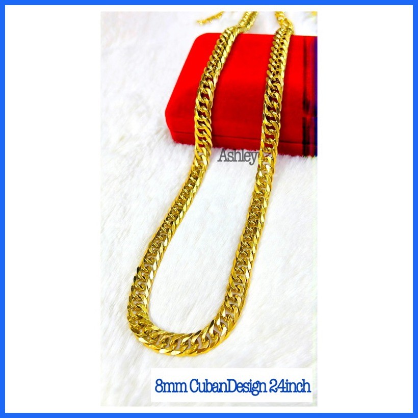 ⚠️ Stainless Chain Cuban -Design 24inch 3mm 4mm 6mm 8mm | Shopee ...