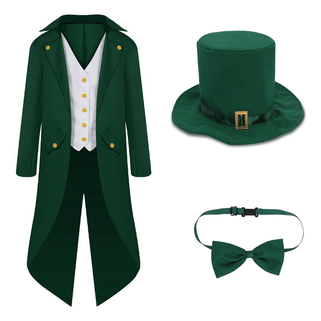 Men's formal dress, steam tailcoat set, performance costume, magician ...
