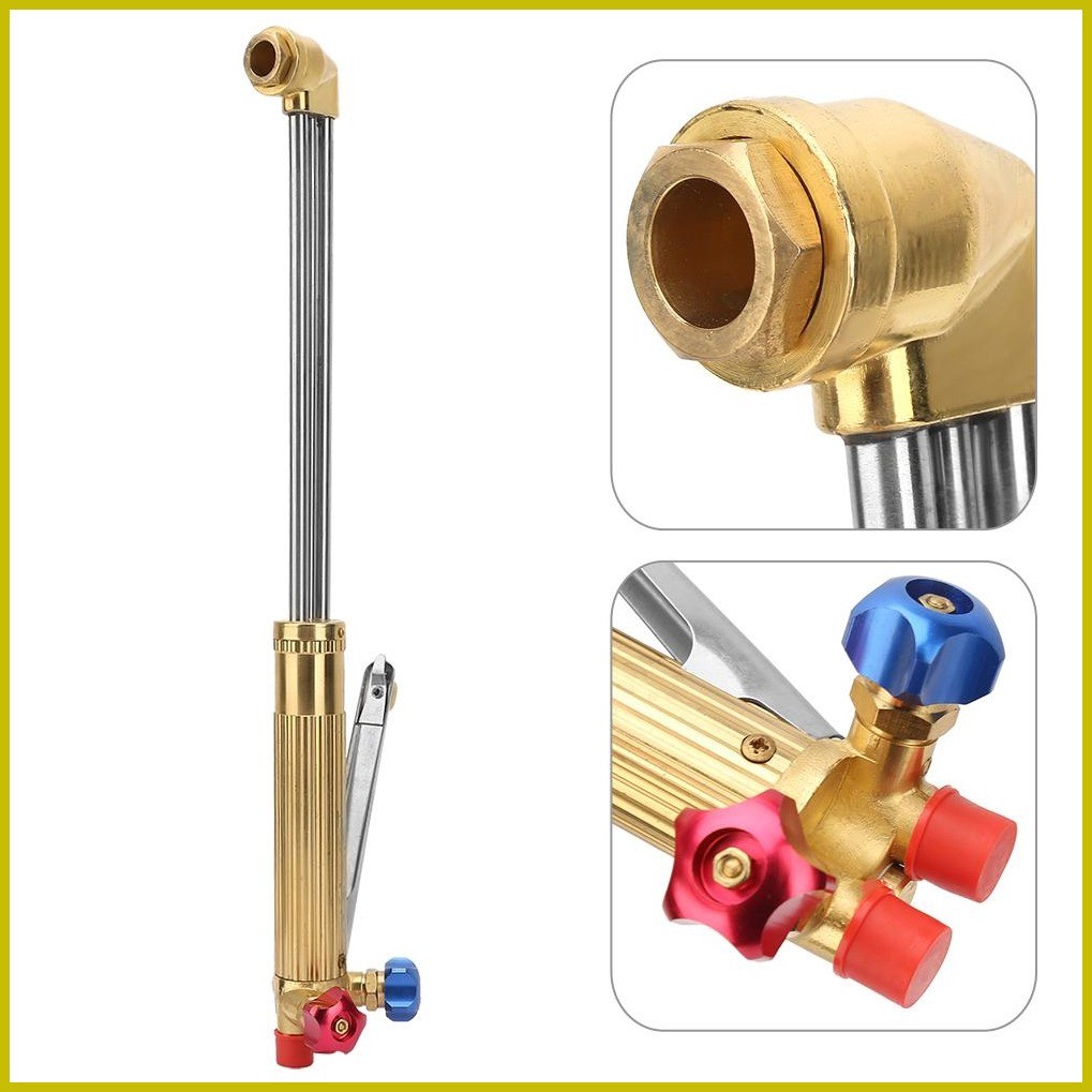 Stainless Steel Oxygen Acetylene Cutting Torch Balanced Pressure Handle ...