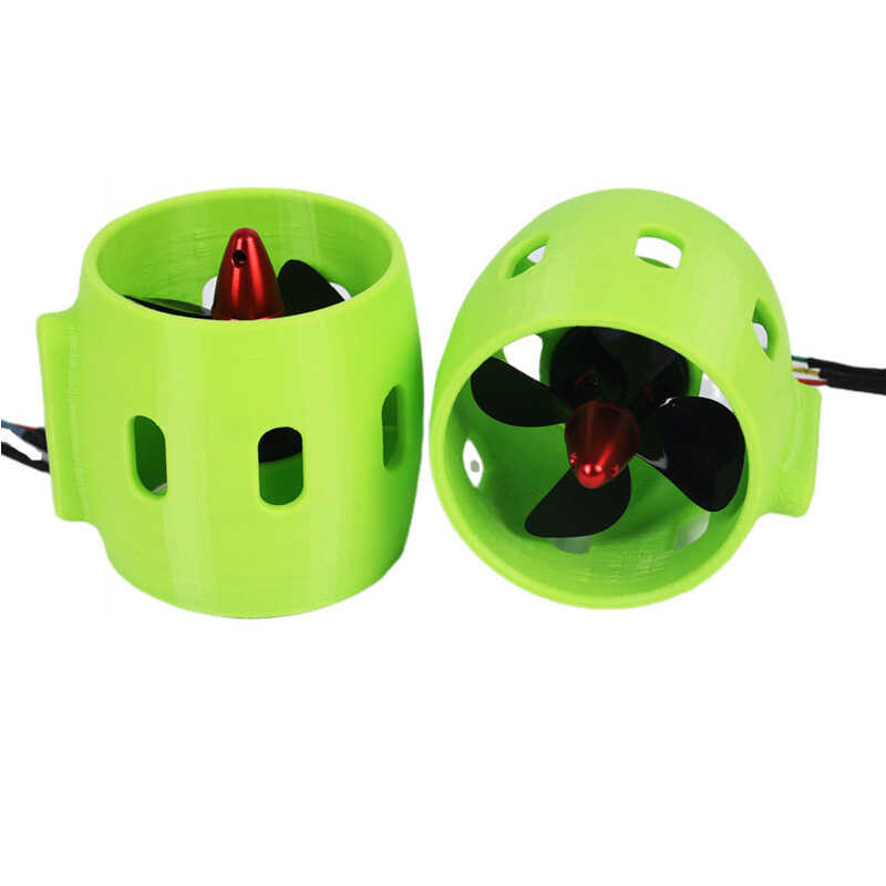 Underwater 12V-24V 20A CW CCW Thruster Engine 4 Blades Propeller ...