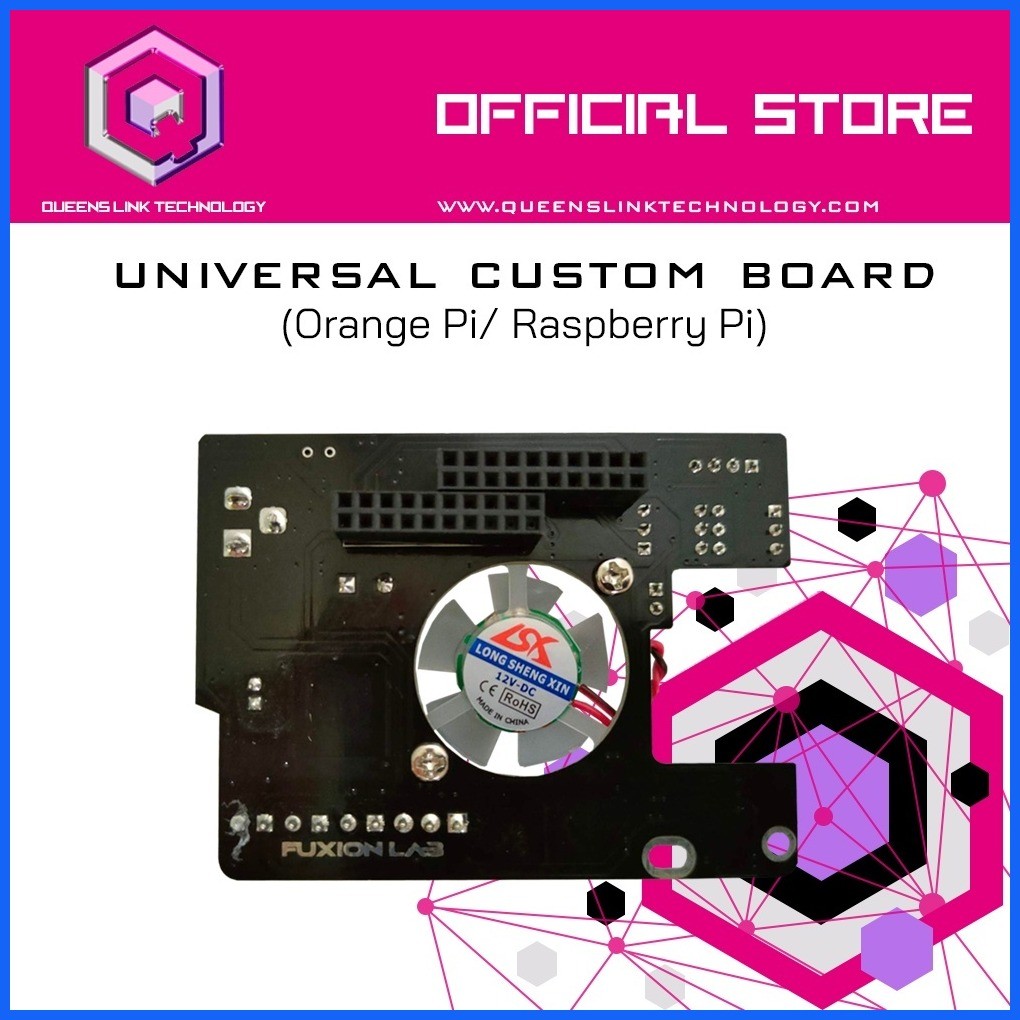 UNIVERSAL CUSTOM BOARD FOR WIFI VENDO COMPATIBLE TO ANY SYSTEM (Orange ...