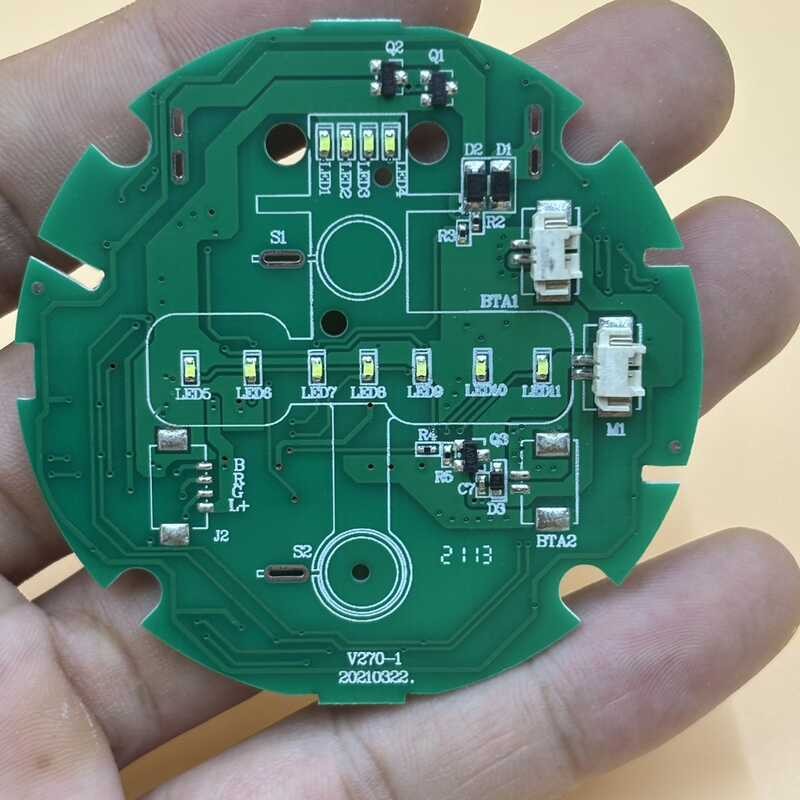 Multi lamp display fan control board touch switch circuit | Shopee ...