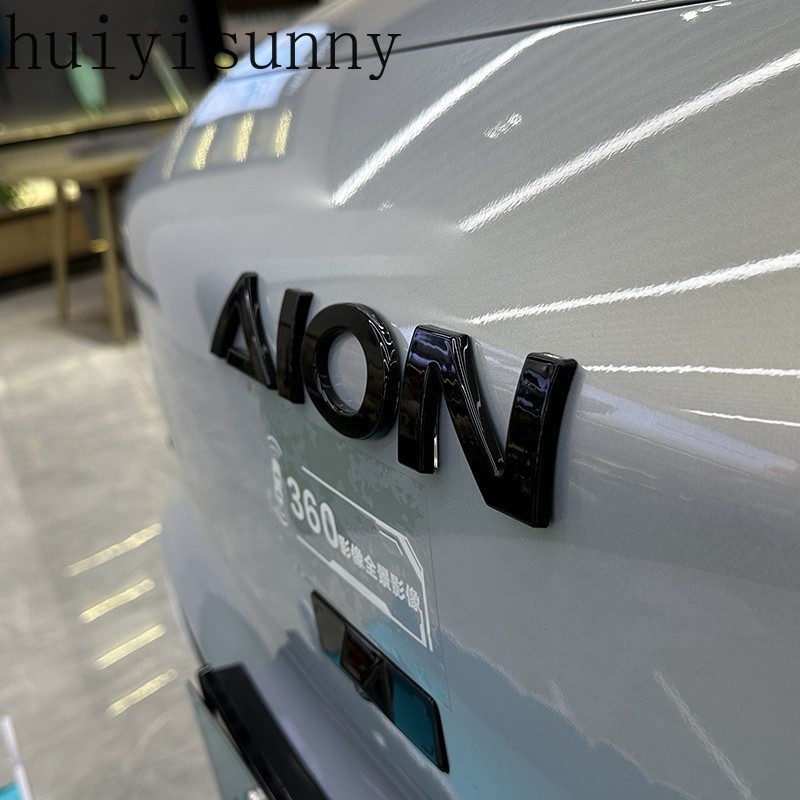 HYS Gac AION V ev / gen2 SUV Modified Black Car Logo AION Letter Car ...