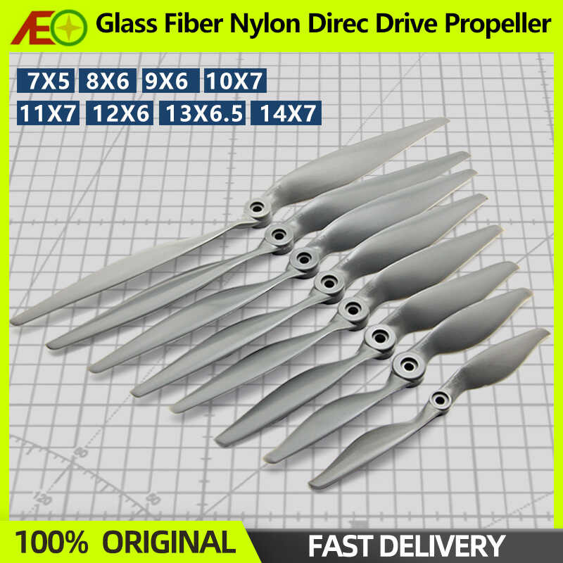 AEO 5Pcs New APC Nylon Glass Fiber Electric Propeller 7X5 8X6 9X6 10X7 ...