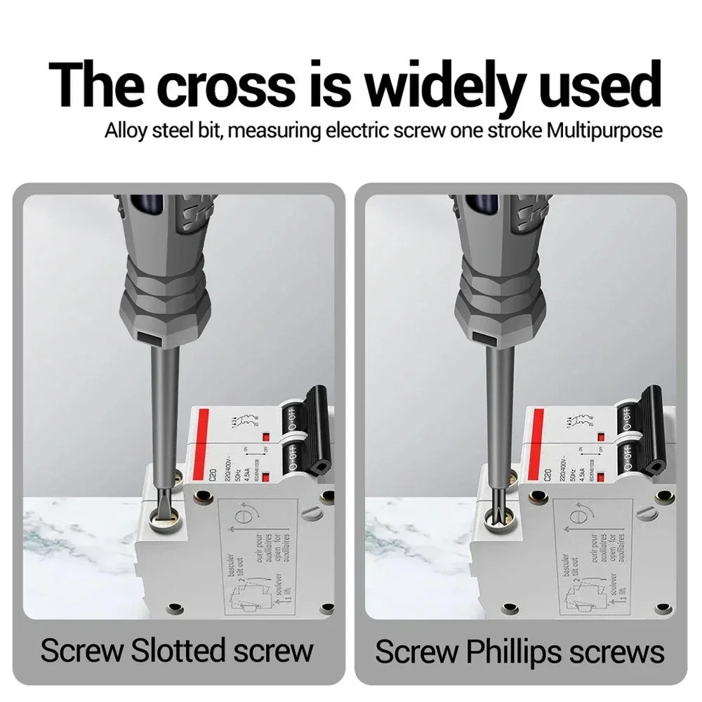 Multifunctional Electrician Test Screwdriver AC Non-contact Induction ...