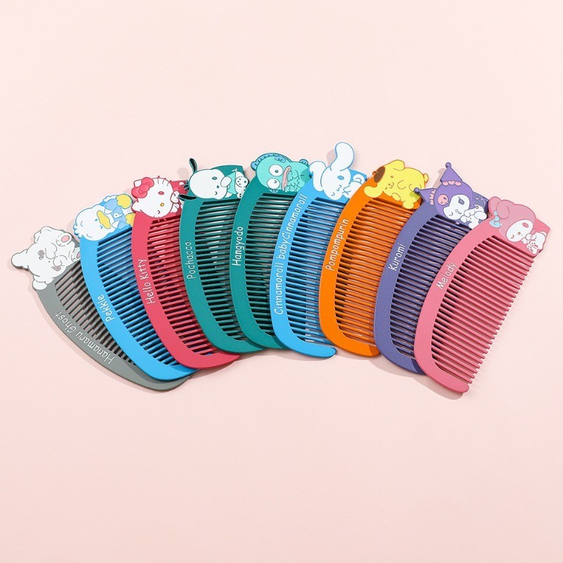 Small Small Comb Cartoon Cute Hairdressing Comb Kuromi Portable ...