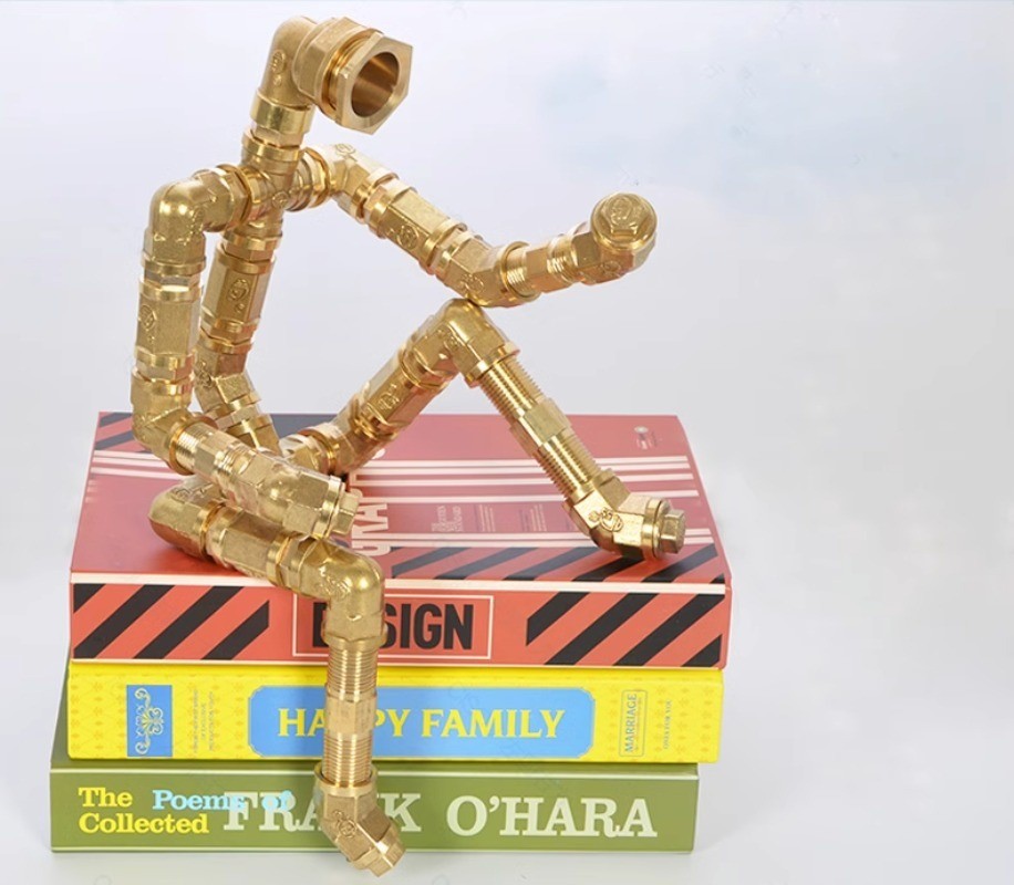 Inner Outer Wire Elbow DN15 Brass Extension Extension Double Outer ...