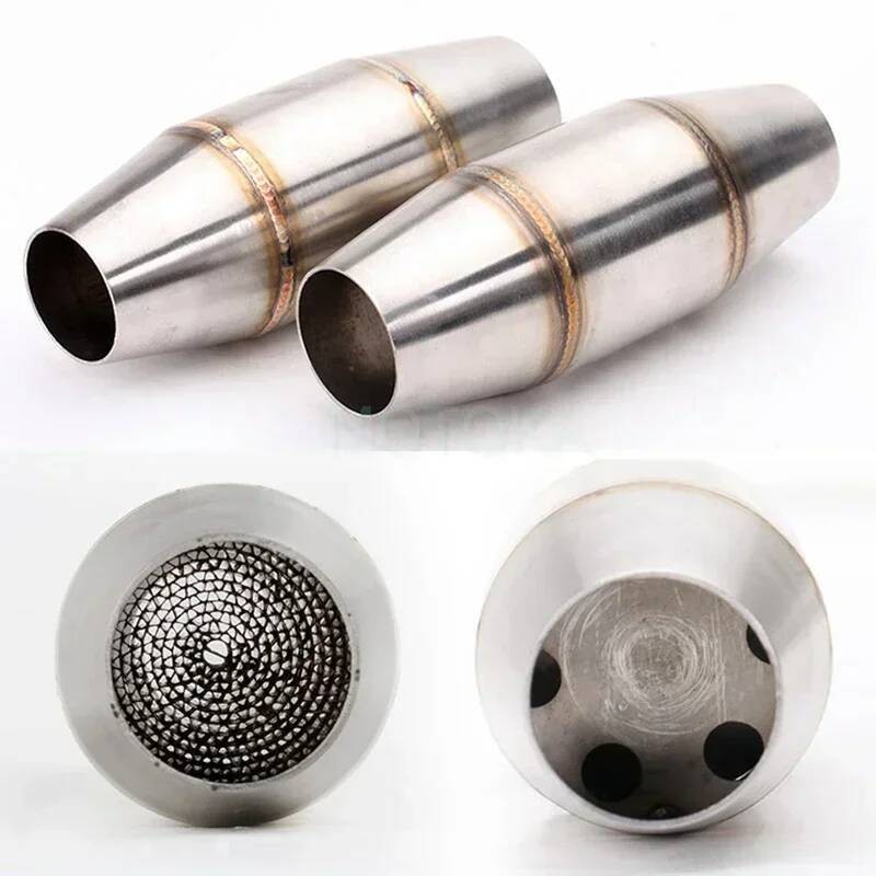 Modified A/Motorcycle Exhaust System Catalyst Expansion Chamber Inlet ...